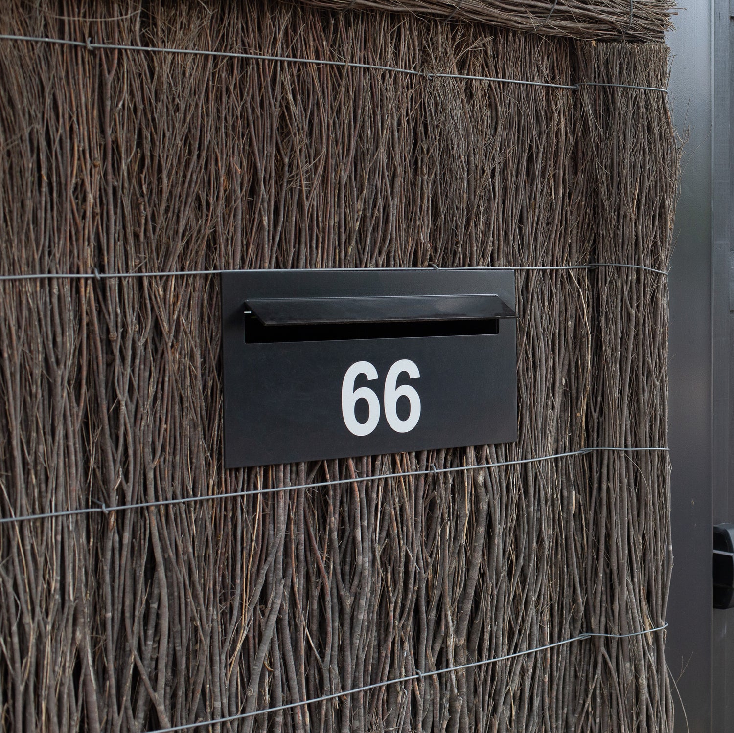 Brush Fencing Letterbox Guide | Heatlie Letterboxes