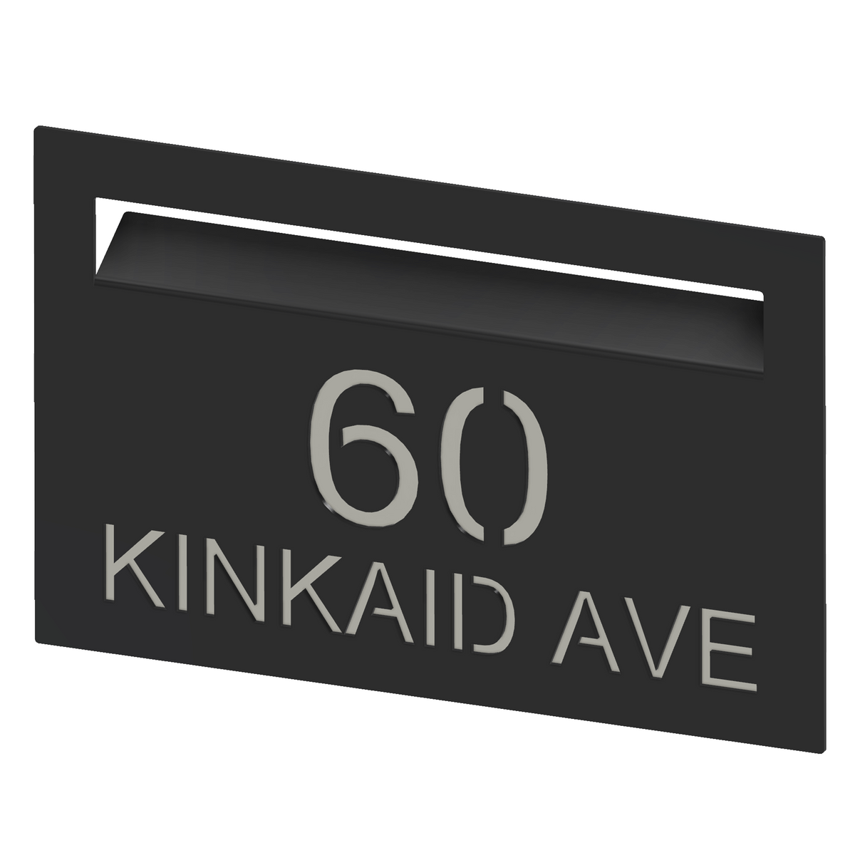 Custom Letterbox Faceplate | Heatlie Letterboxes