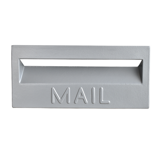 Cast Aluminium Front & Rear Letterbox Plates | Heatlie Letterboxes