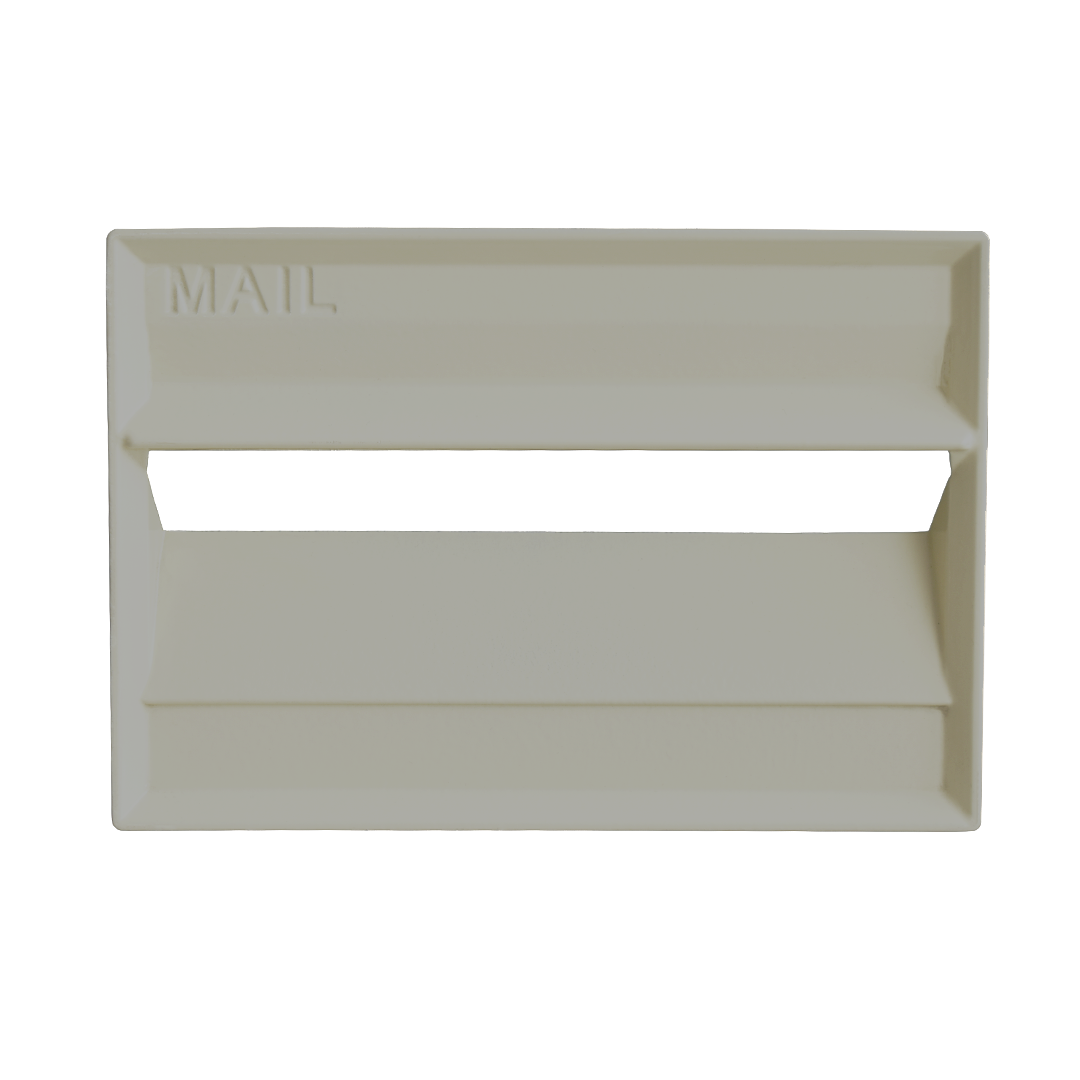 Cast Aluminium Front & Rear Letterbox Plates | Heatlie Letterboxes