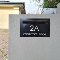 Custom Letterbox Faceplate | Heatlie Letterboxes