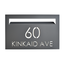 Custom Letterbox Faceplate | Heatlie Letterboxes