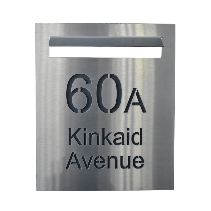 Custom Letterbox Faceplate | Heatlie Letterboxes