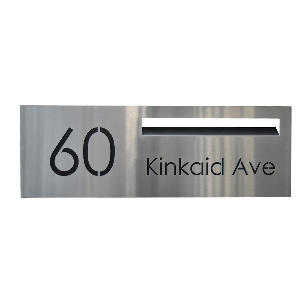 Custom Letterbox Faceplate | Heatlie Letterboxes