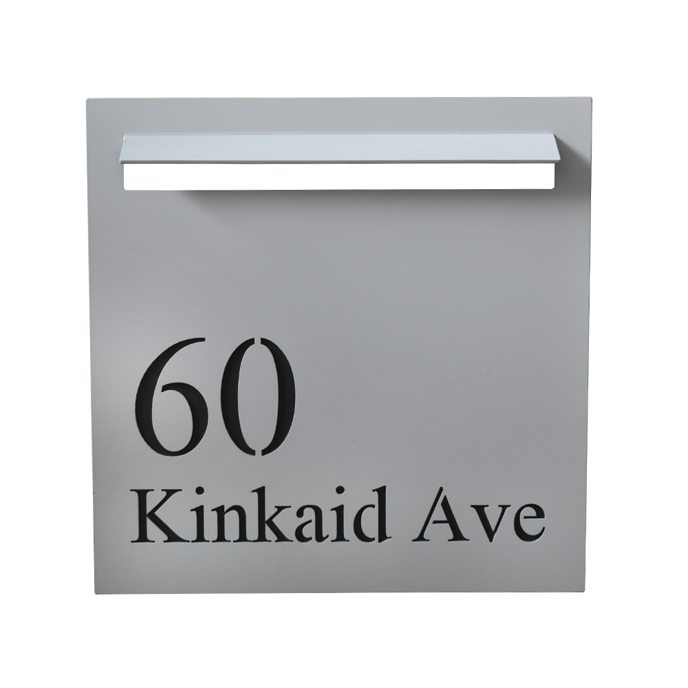 Custom Letterbox Faceplate | Heatlie Letterboxes
