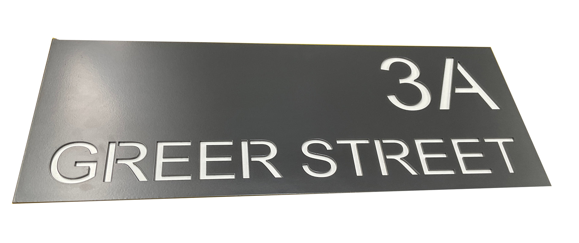 Custom Address Signage Plate | Heatlie Letterboxes