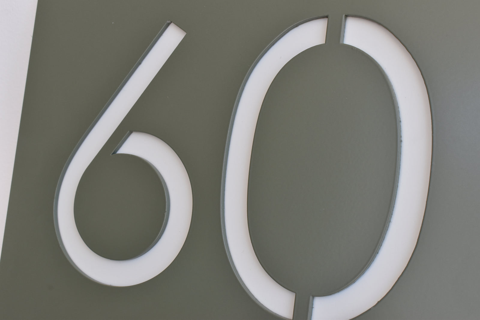 Custom Address Signage Plate | Heatlie Letterboxes