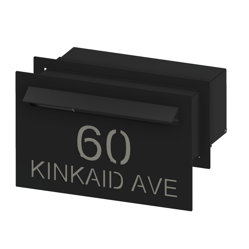 Custom Faceplate & Letterbox | Heatlie Letterboxes