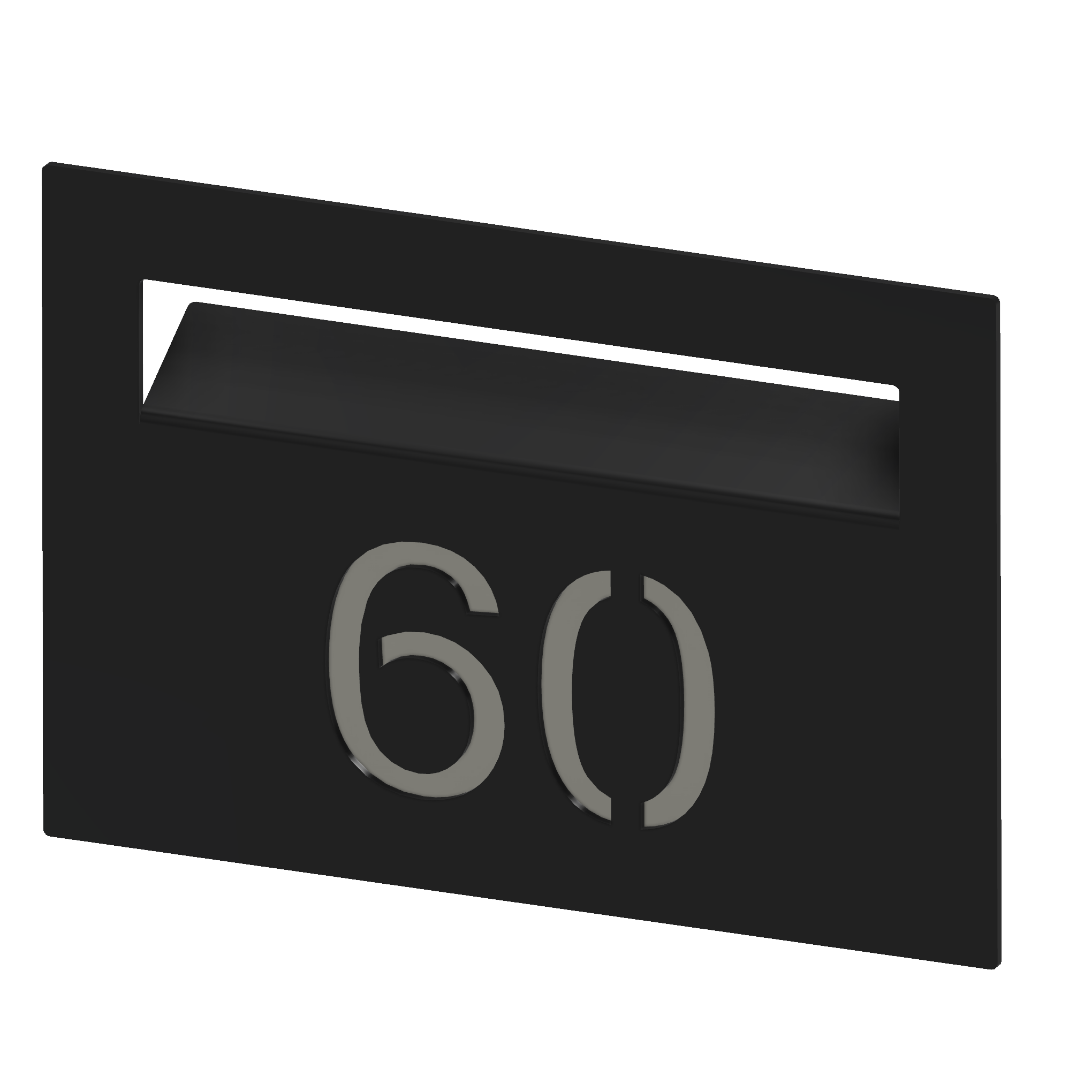 Custom Letterbox Faceplate | Heatlie Letterboxes
