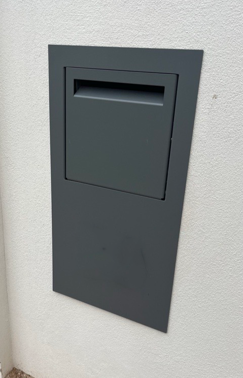 Built In Parcel Box Letterbox | Heatlie Letterboxes
