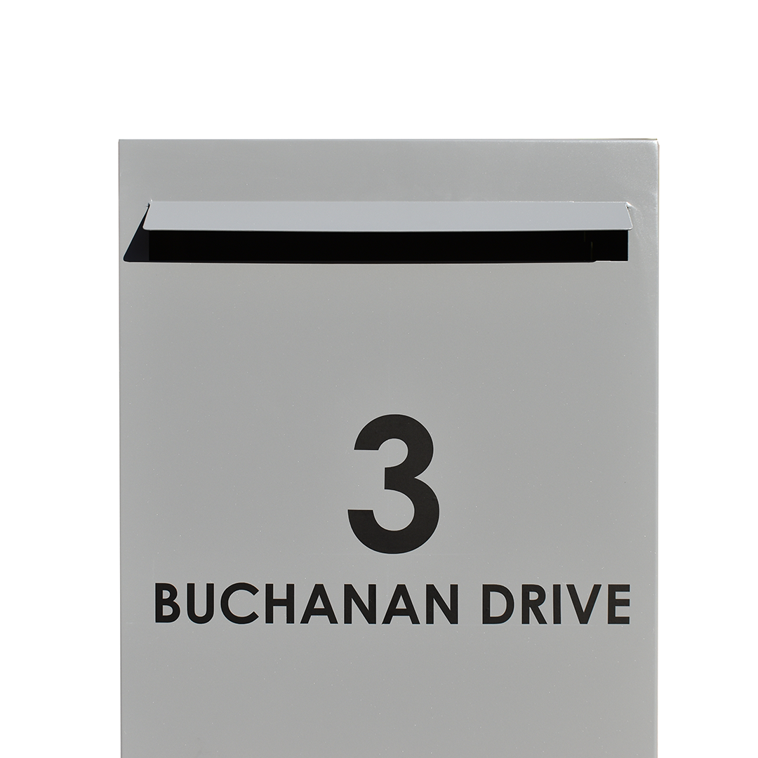 Vinyl Letterbox Numbers | Heatlie Letterboxes