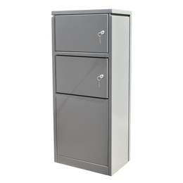 Double Slot Pillar Letterbox | Heatlie Letterboxes