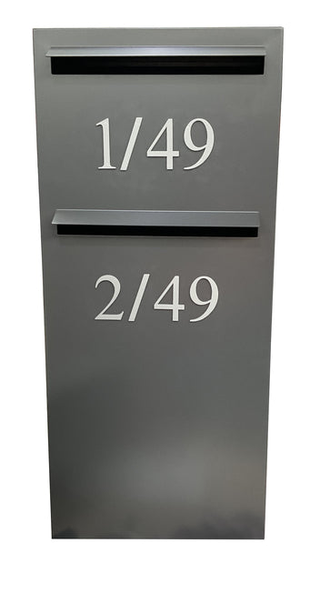 Bolt-On Letterbox Numbers | Heatlie Letterboxes
