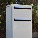 Double Slot Pillar Letterbox | Heatlie Letterboxes
