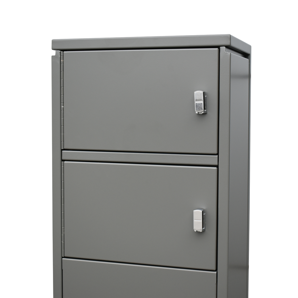 Double Slot Pillar Letterbox | Heatlie Letterboxes