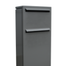 Double Slot Pillar Letterbox | Heatlie Letterboxes