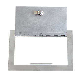 Letterbox Rear Door and Flange | Heatlie Letterboxes