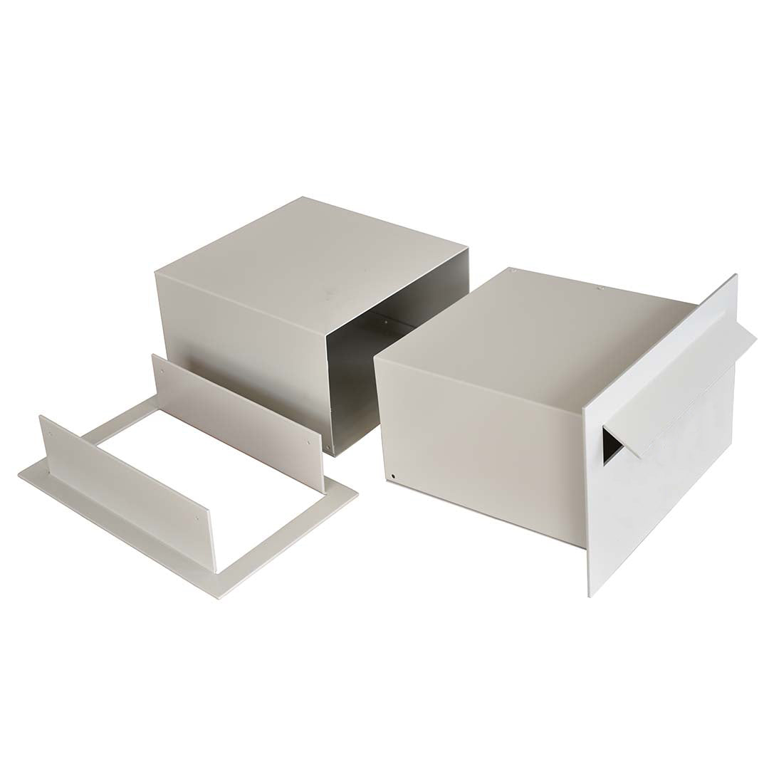 Telescopic Portrait Built-In Wall Letterbox | Heatlie Letterboxes