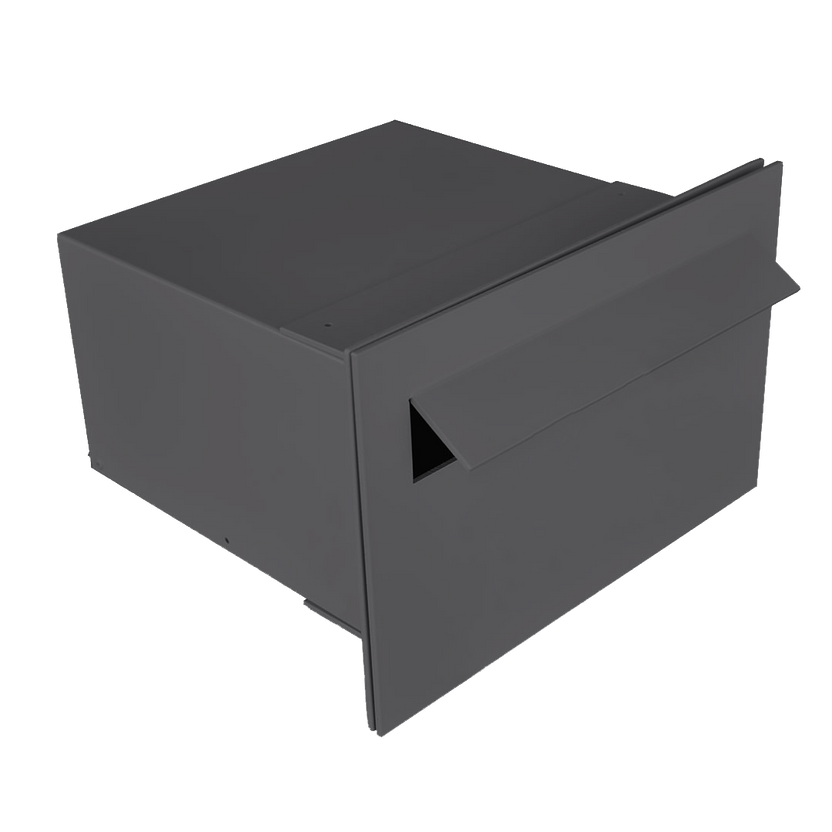 Telescopic Portrait Built-In Wall Letterbox | Heatlie Letterboxes