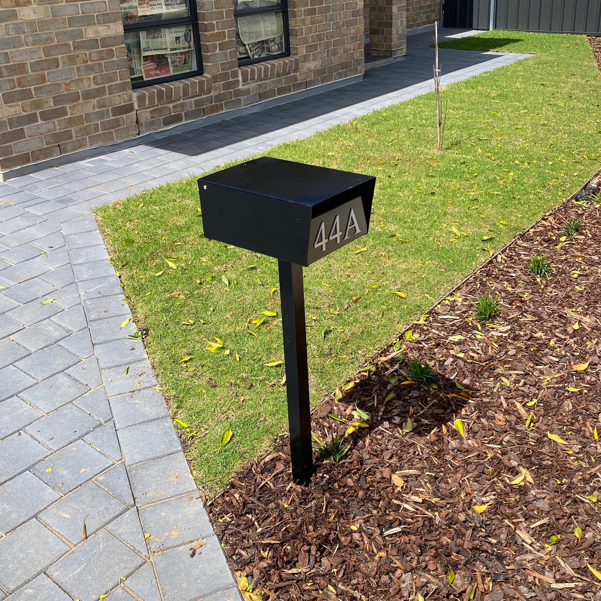 Vandal Resist Freestanding Rear Opening Letterbox | Heatlie Letterboxes