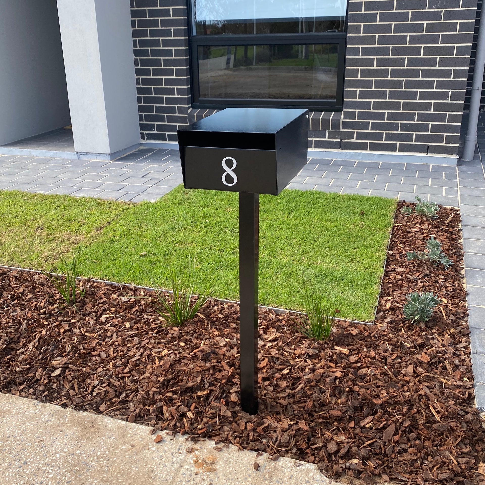 Vandal Resist Freestanding Rear Opening Letterbox | Heatlie Letterboxes