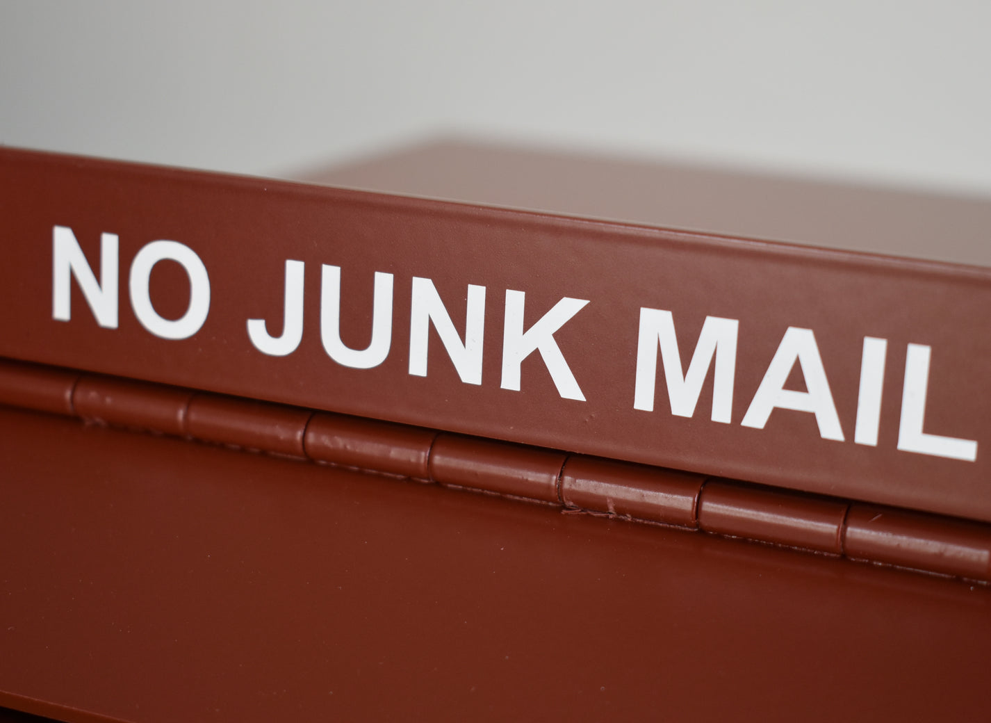 No Junk Mail Vinyl Letterbox Labels | Heatlie Letterboxes